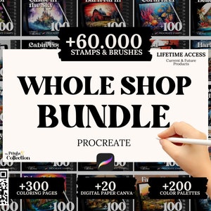 100+ Procreate Fast Food Stamps, Burger Fries Hot Dog Beverage Drinks ...