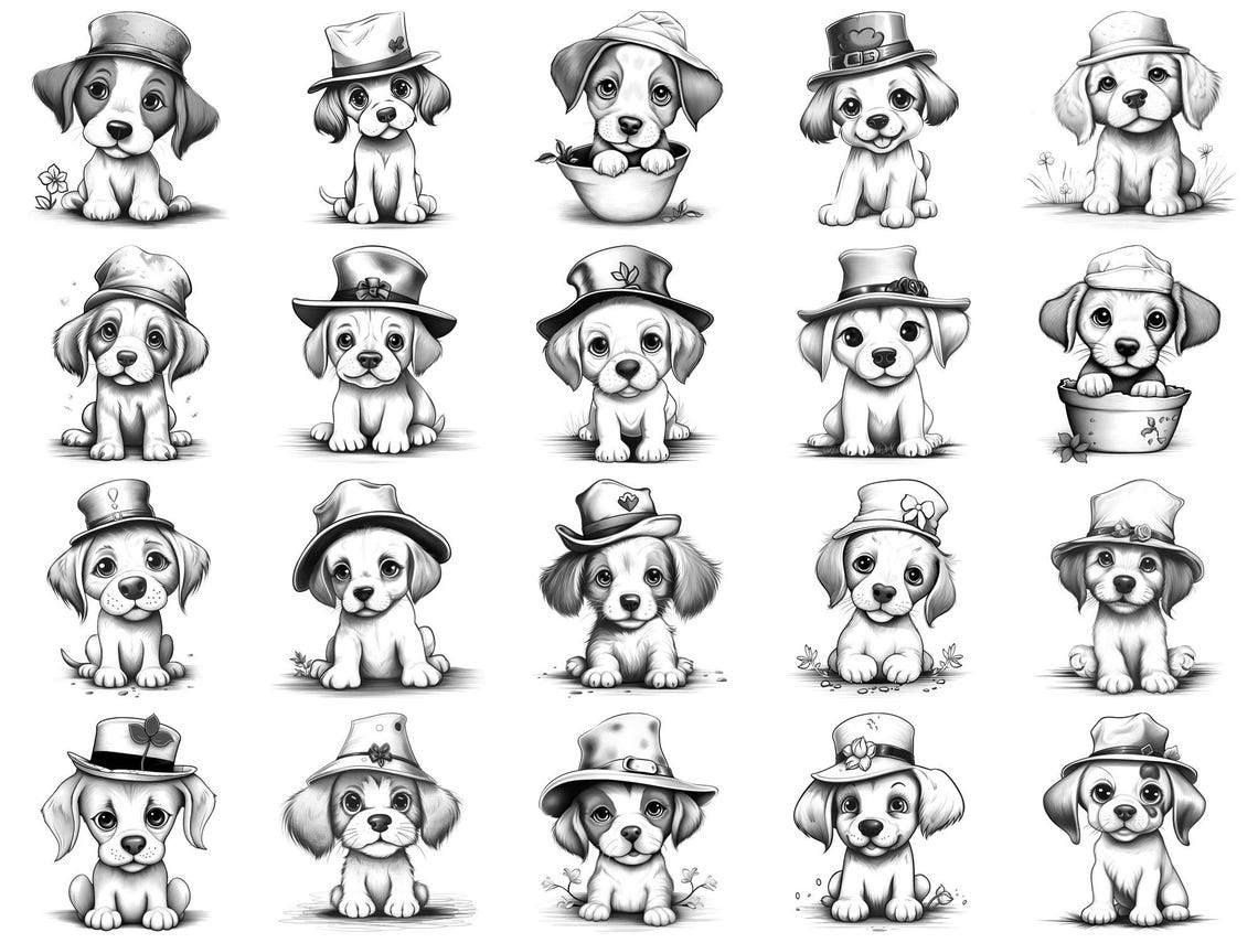 St Patrick Dog PNG Bundle – 100+ Cricut & Silhouette Files, SVG, DXF ...