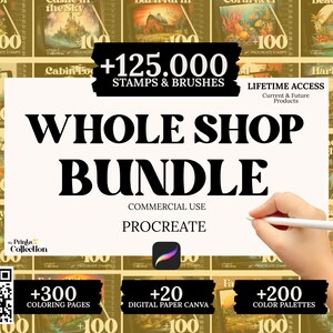 100+ Procreate Church Gothic Stamps, Interior Design Decor Room ...