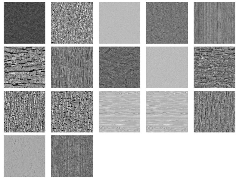 Wood Procreate Texture Brush Pattern - 16 Seamless Texture Brushset ...