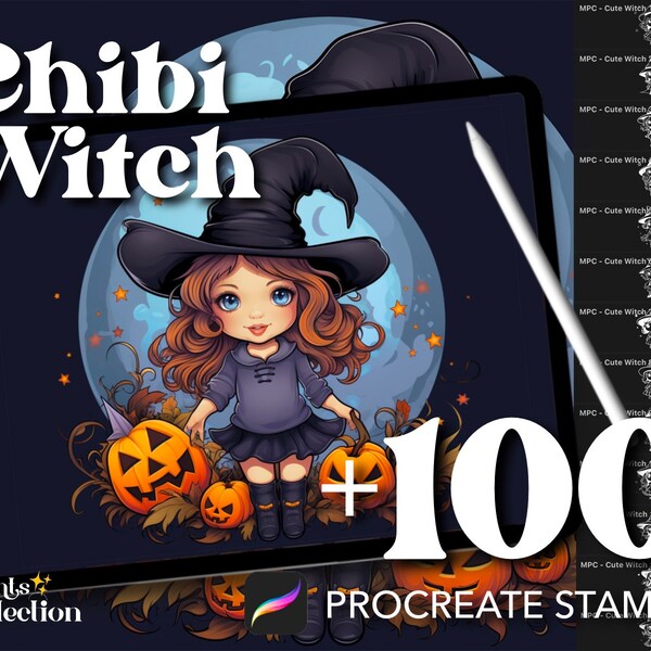 Procreate Chibi Stamps - Etsy
