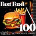 100+ Procreate Fast Food Stamps, Burger Fries Hot Dog Beverage Drinks ...