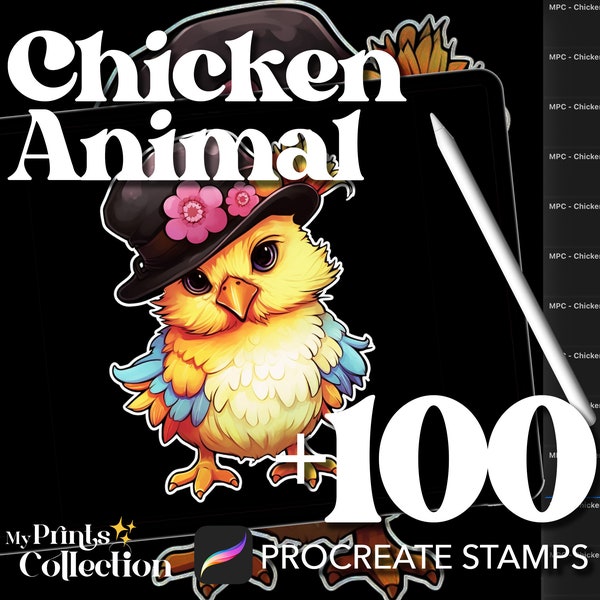 Chicken Stamps - Etsy