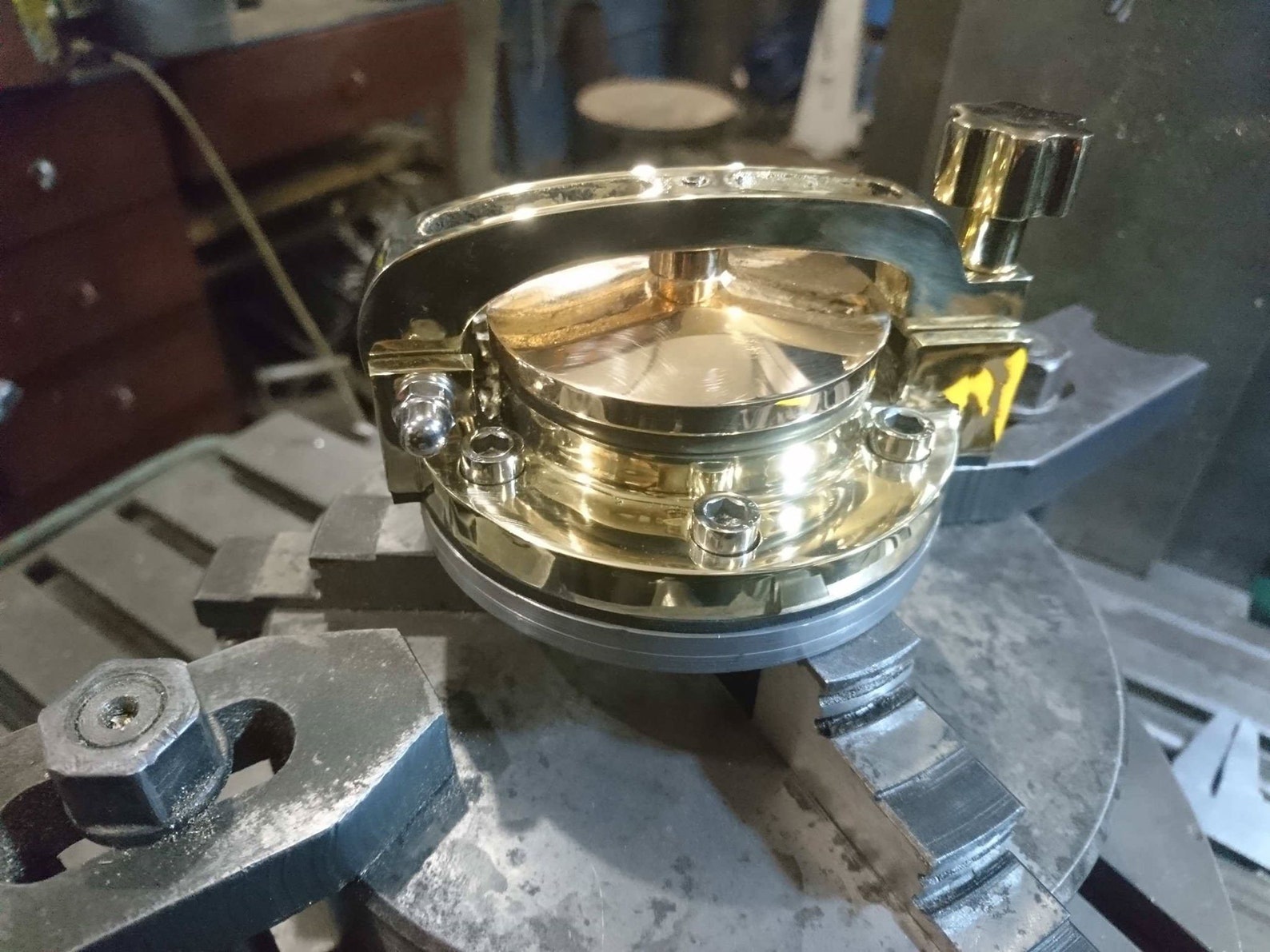 Custom HandMade Gas tank cap cover Hot Rod 3.75 inch brass | Etsy