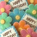Custom Cookie Box Birthday Flowers - Etsy