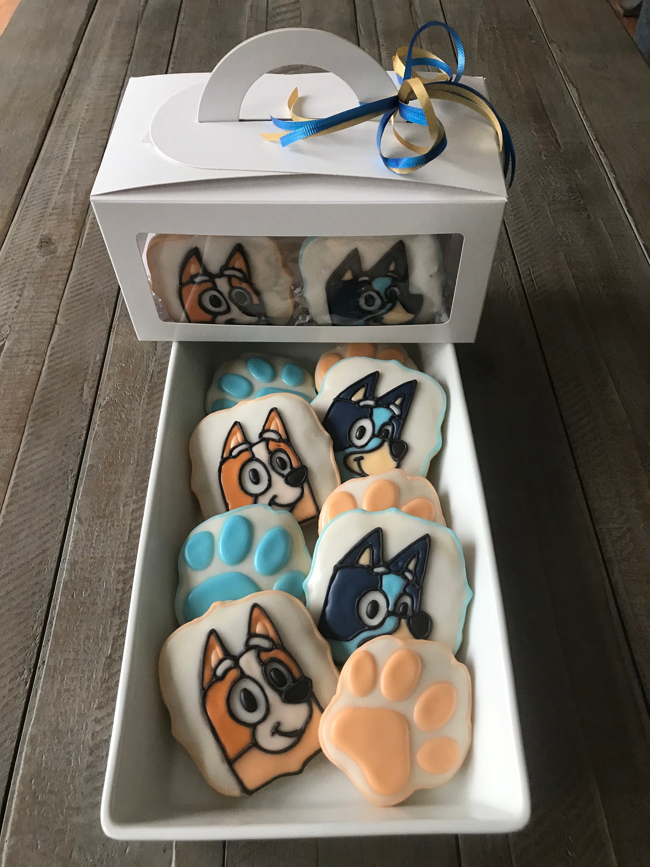 Bluey and Bingo Cookie Box - Etsy