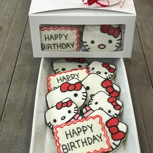 Custom Cookie Box Hello Kitty - Etsy