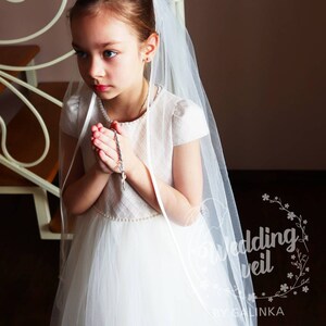 Veil for the First Baptism. Veil for the First Communion, for a Little ...