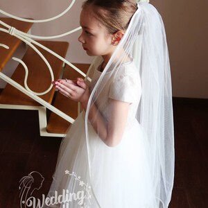 Veil for the First Baptism. Veil for the First Communion, for a Little ...
