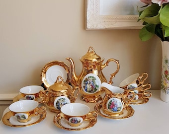 Bavaria Gold Tea Set | Etsy