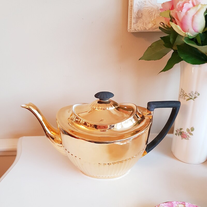 Crown Teapot - Etsy