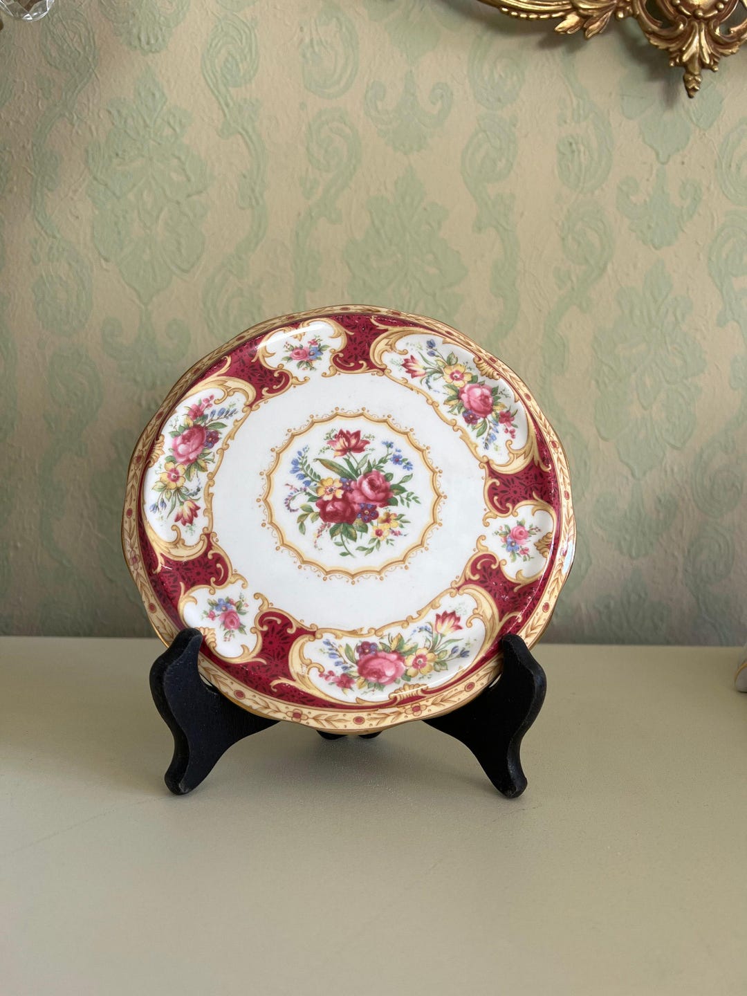 Bone China Trivet – Royal Albert Lady Hamilton, 1st Quality, Floral ...