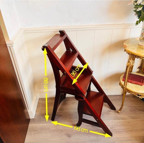 Folding Step Stool Chair