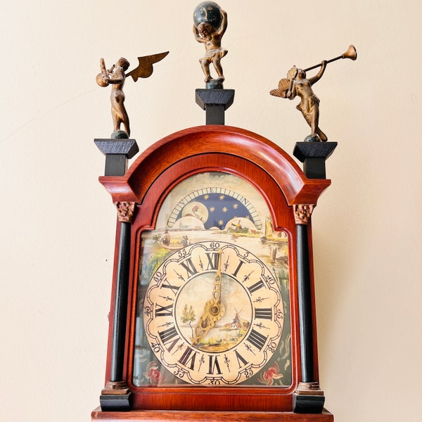 Antique Pendulum Wall Clock - Etsy