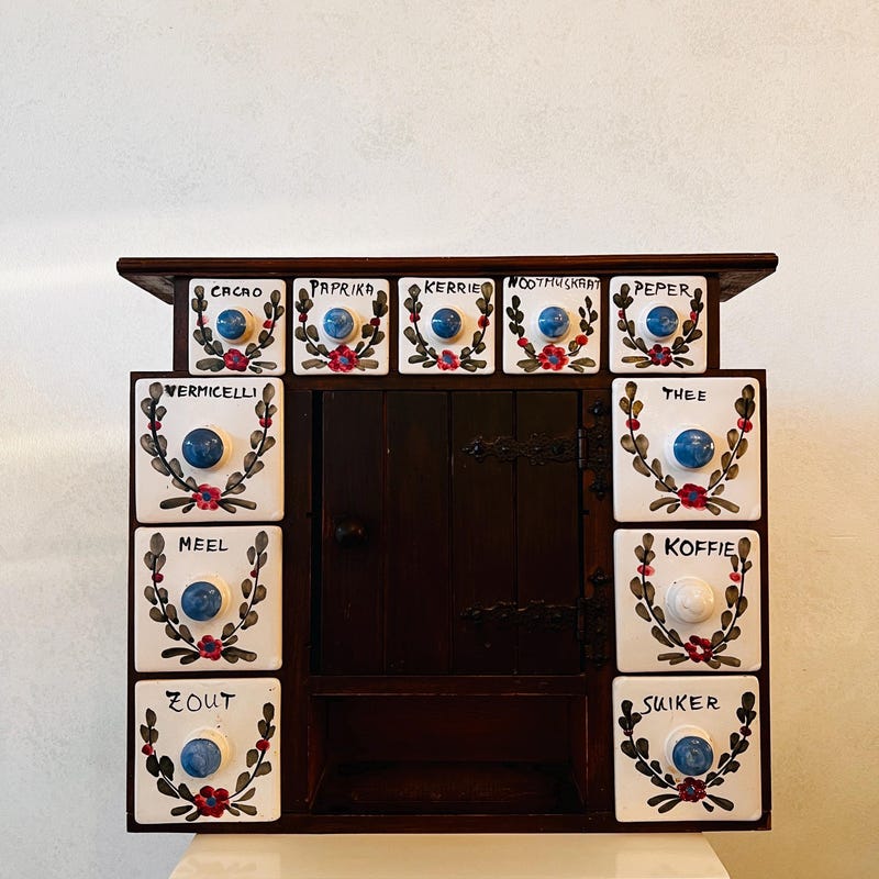 Ceramic Spice Rack - Etsy