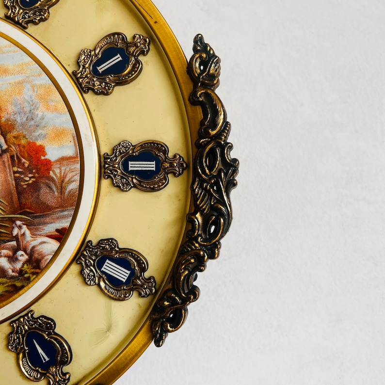 Rare Clock West Germany / Pendulum With Nice Chime Melody / - Etsy