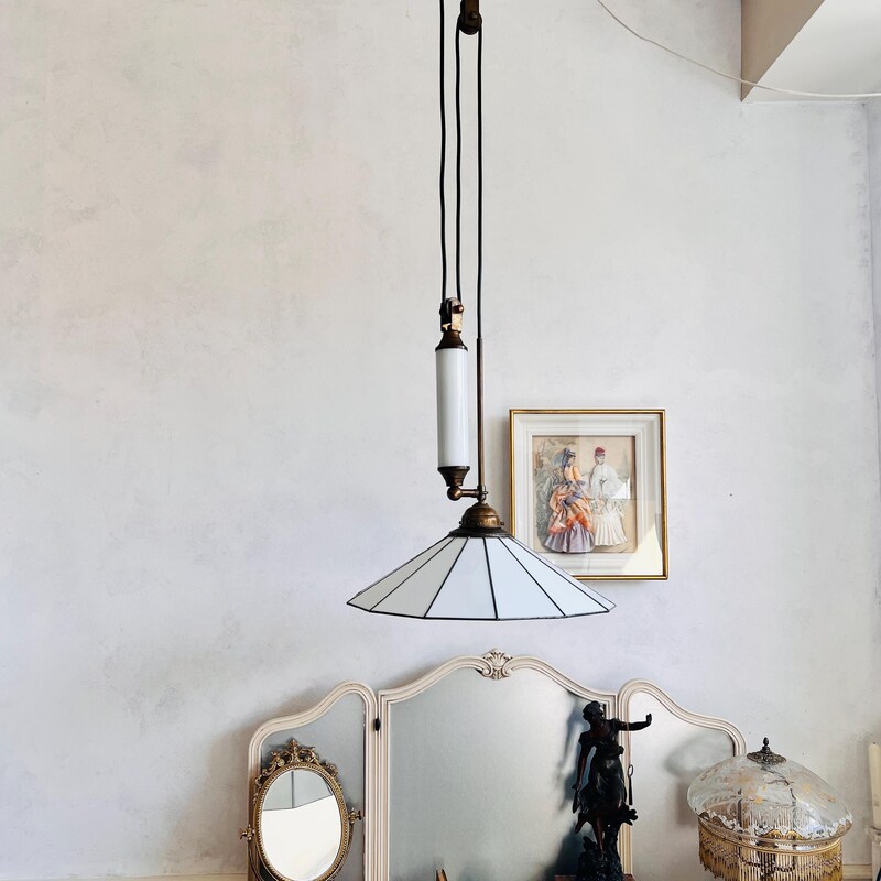 Pull Down Lamp - Etsy