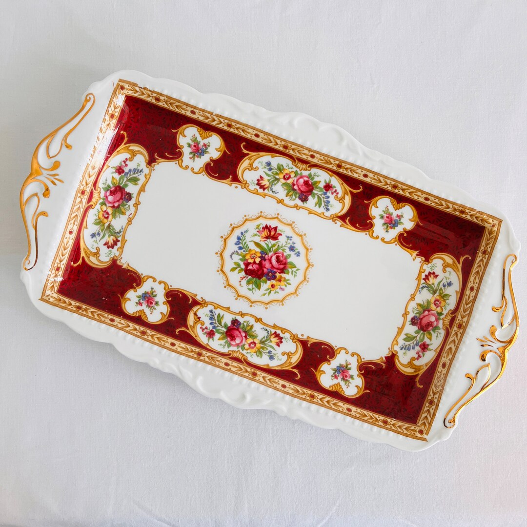 Royal Albert Lady Hamilton Plate – Bone China, English Porcelain ...