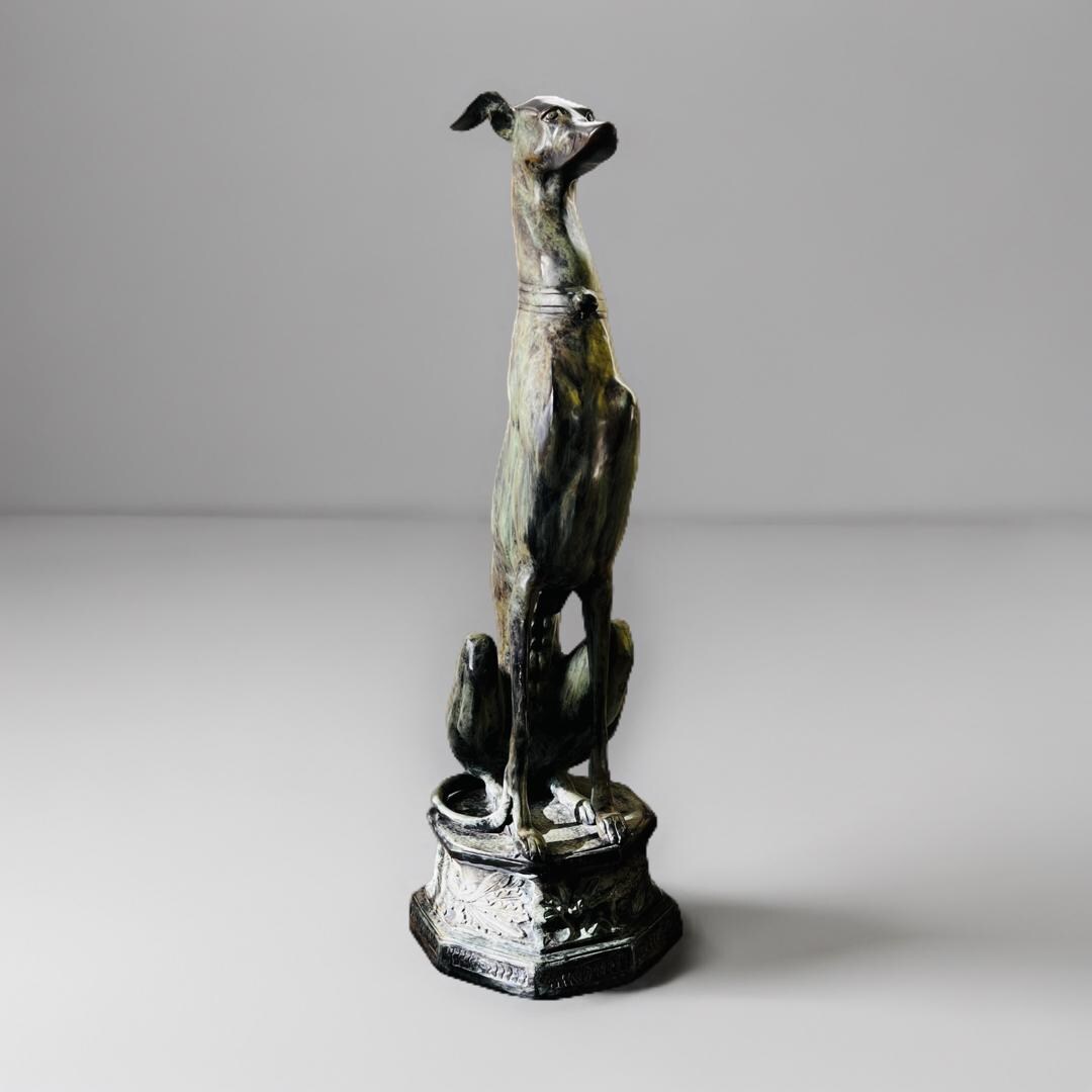 Magnificent Greyhound Sculpture Guard Dog Statue After the Model by P.J ...