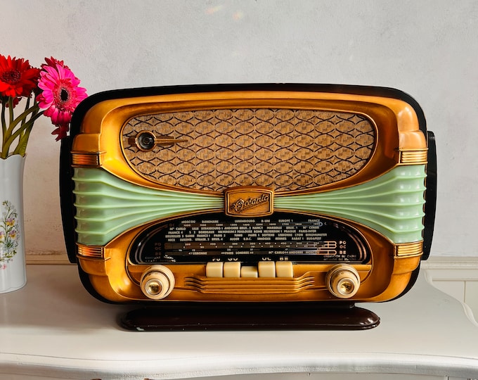 Vintage Radio OCEANIC Surcouf, Made in France, From the 50s - Etsy