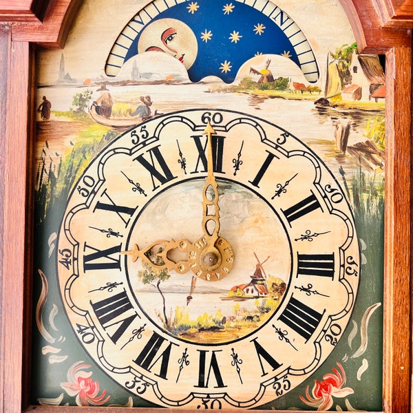 Antique Pendulum Wall Clock - Etsy