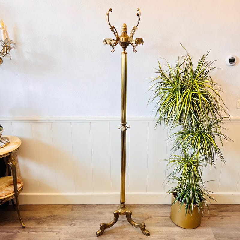 Brass Coat Rack - Etsy