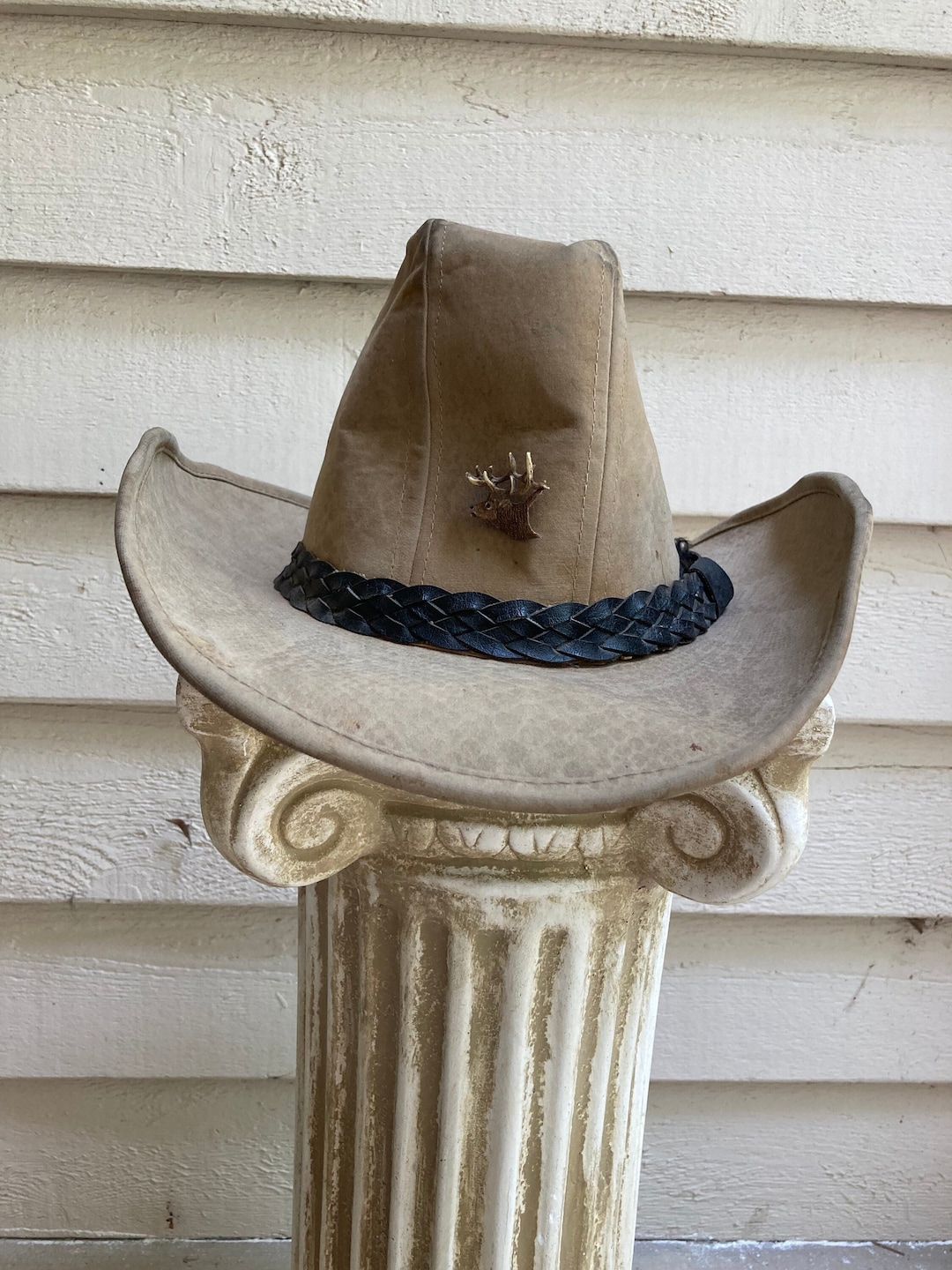 Vintage Rockmount Ranchwear Tru-west Cowboy Hat - Etsy