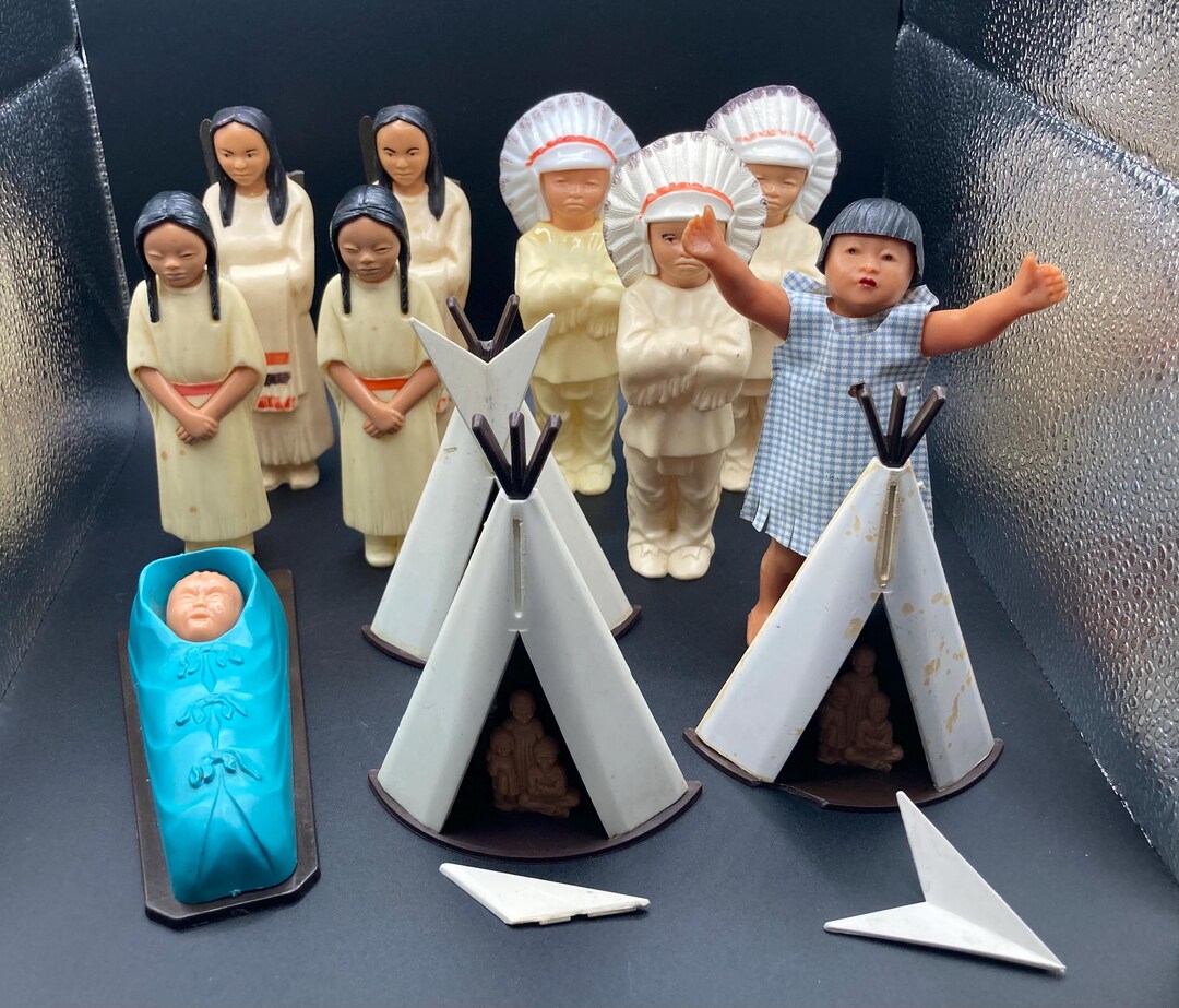 12 Vintage Native American Toys St. Labre Indian School - Etsy