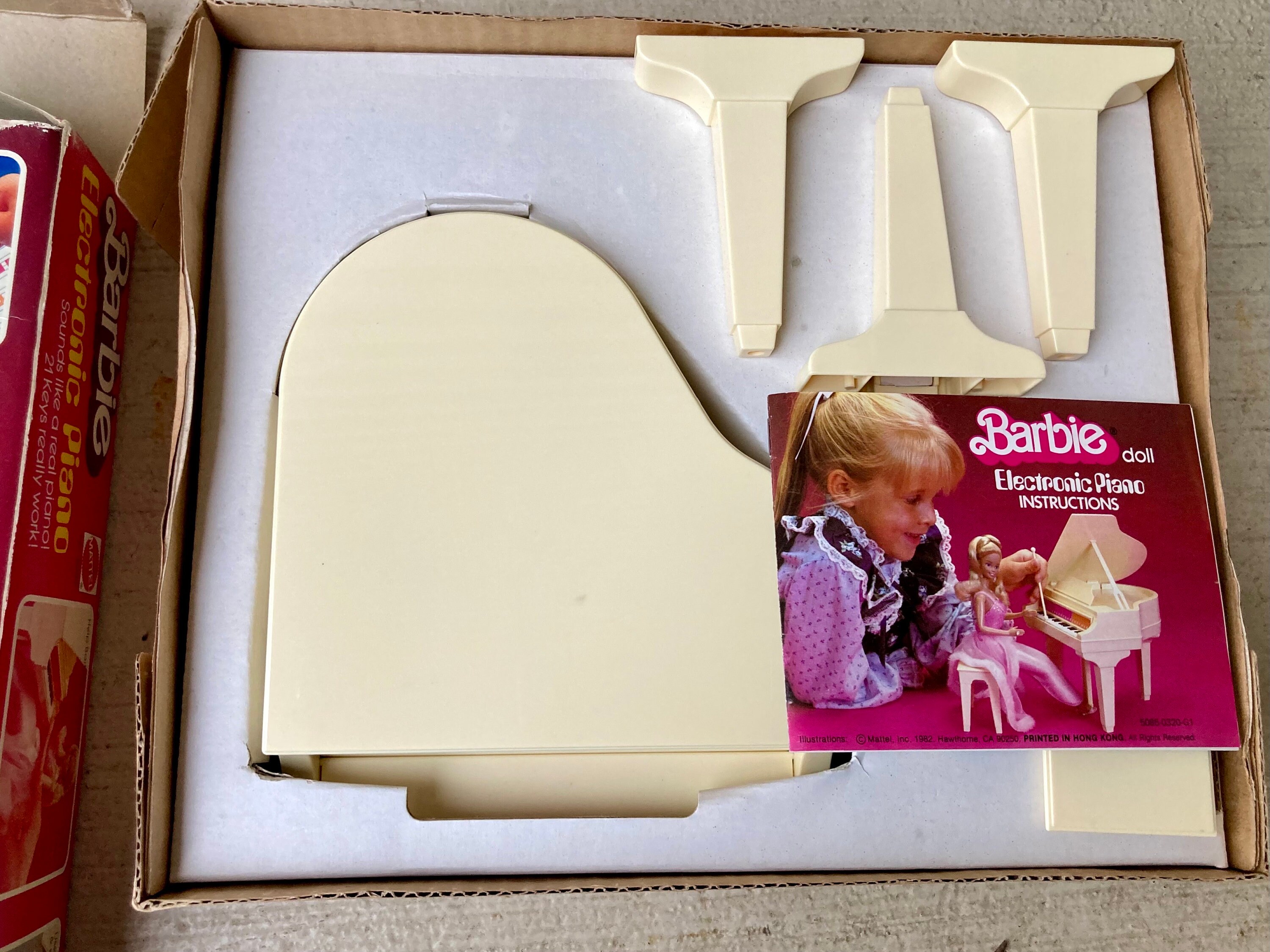Vintage 1981 Barbie Electronic Piano by Mattell in Box - Etsy