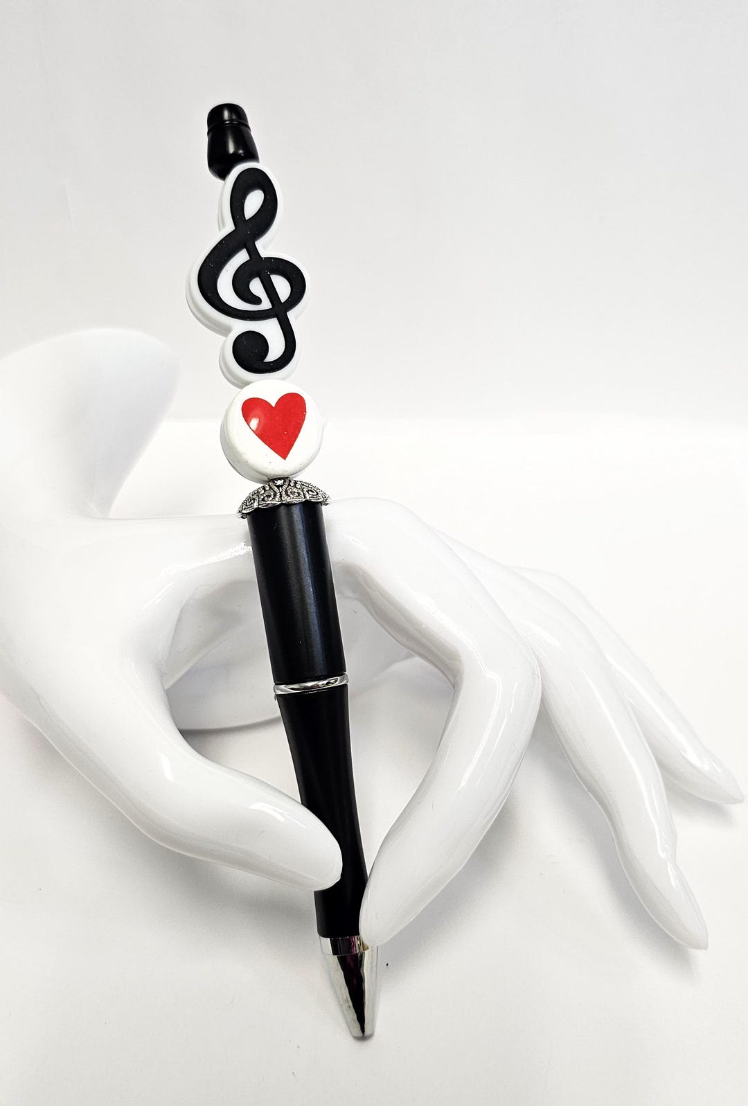 Beaded Pen, Music Pen, Beadable Pen, Novelty Pen, Silicone Beaded Pen ...