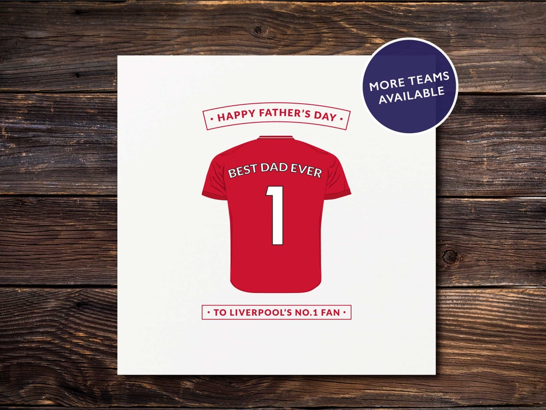 Happy Father's Day Card / Football Supporter Father's Day Card ...