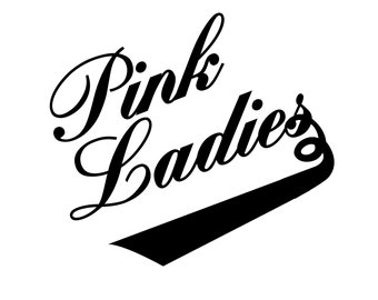 Rise of the Pink Ladies Title SVG, Grease is the Word, Girl Gang Think ...