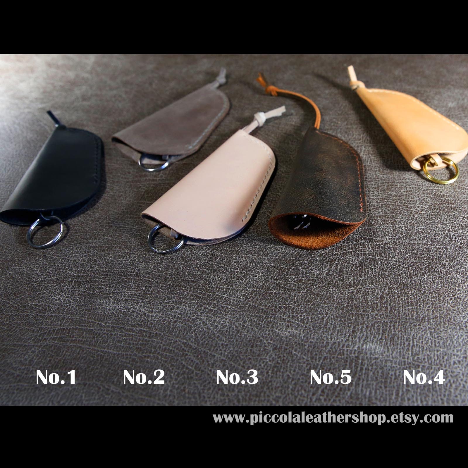 011key Chain Holder Key Organizer Fob,key Case, Leather Key Holder Keys ...