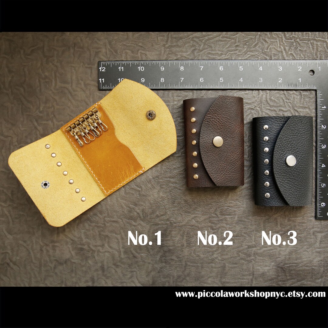 066genuine Leather, Multiple Key Ring, Key Chain Holder Key Keys Purse ...