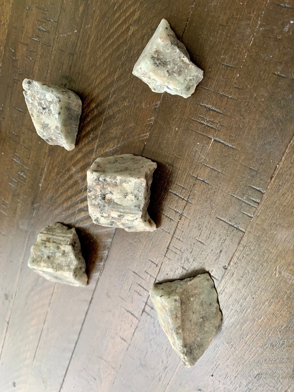 Snowflake Jasper Stone RAW UNCUT GEMSTONE Pocket Stone | Etsy