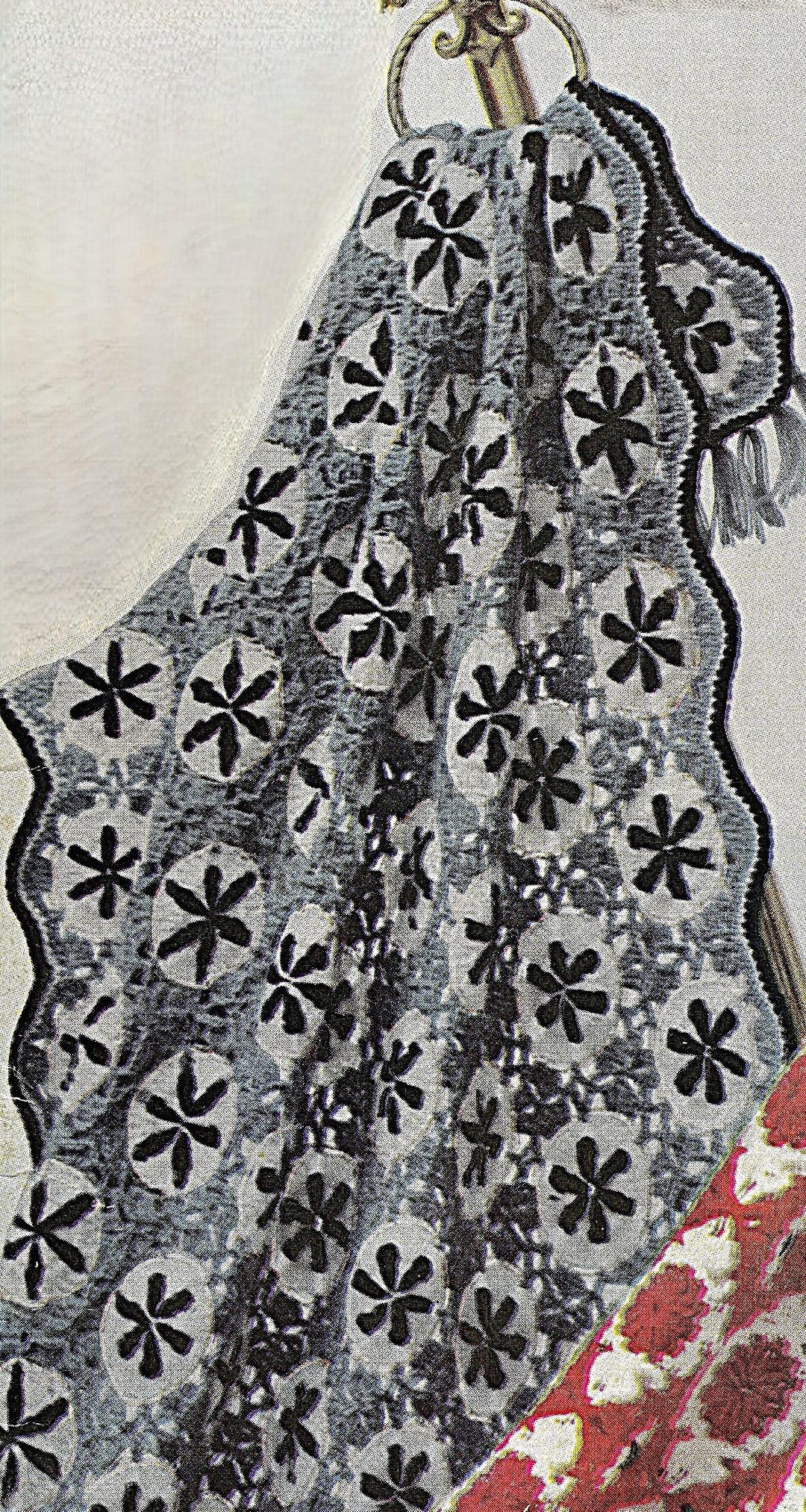 Colony Vintage Afghan Bedspread Pattern PDF 1960 - Etsy
