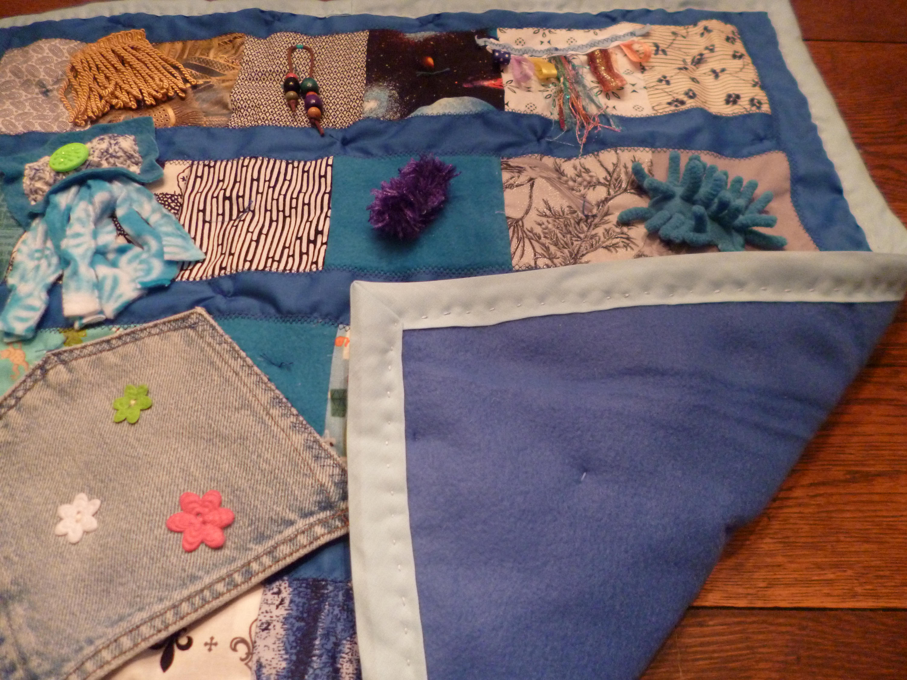 Fidget Quilt, Alzheimer, Dementia, Lap Quilt, Busy Blanket, Demenz ...