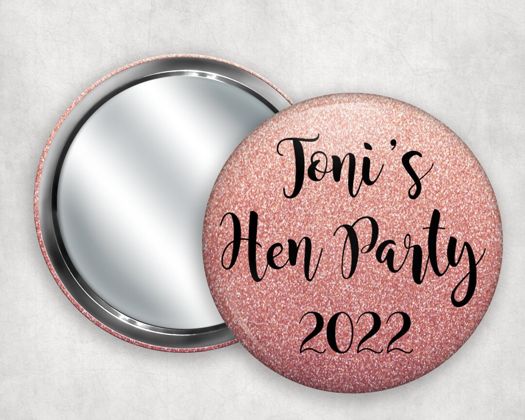 Hen Party Mirror Favours Hen Do Party Bag Favours Ideas, Goody Bag ...