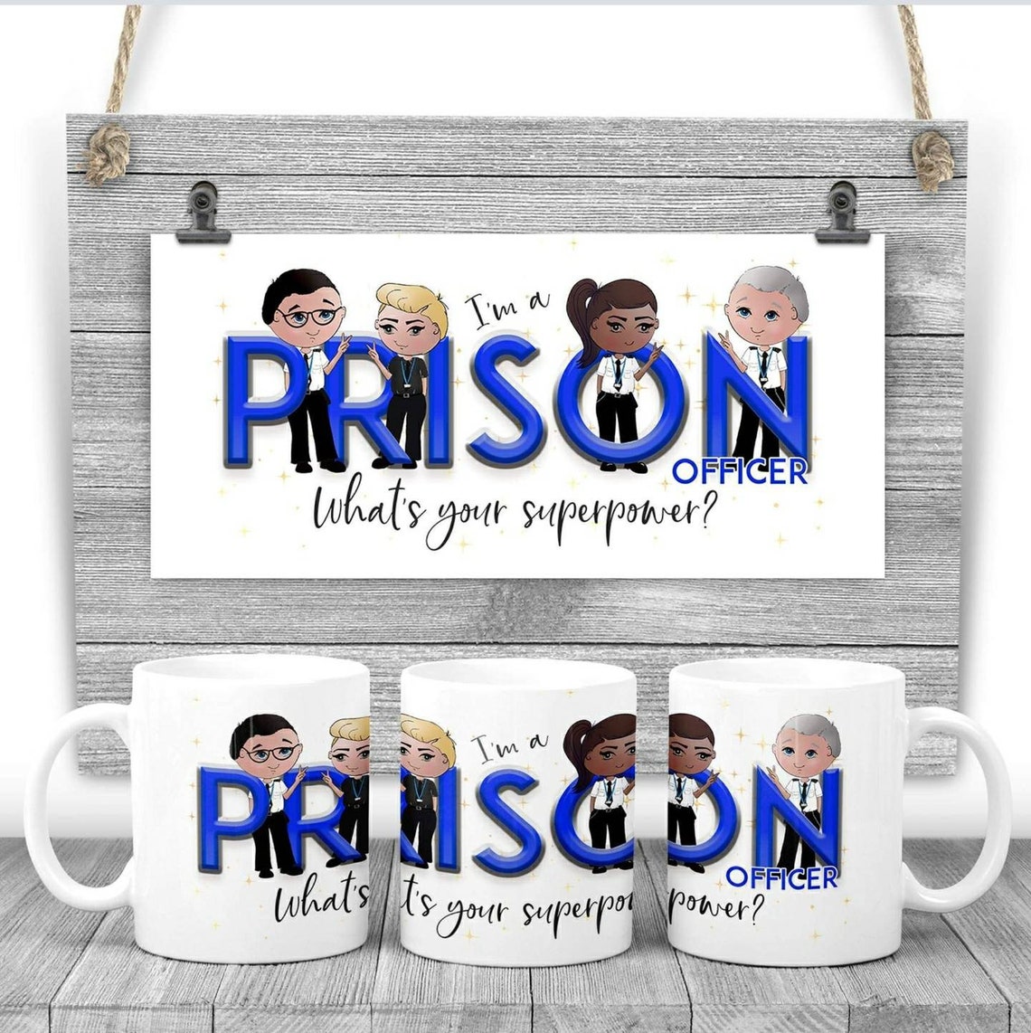 Prison Officer Mug I Am a PRISON OFFICER What's Your - Etsy
