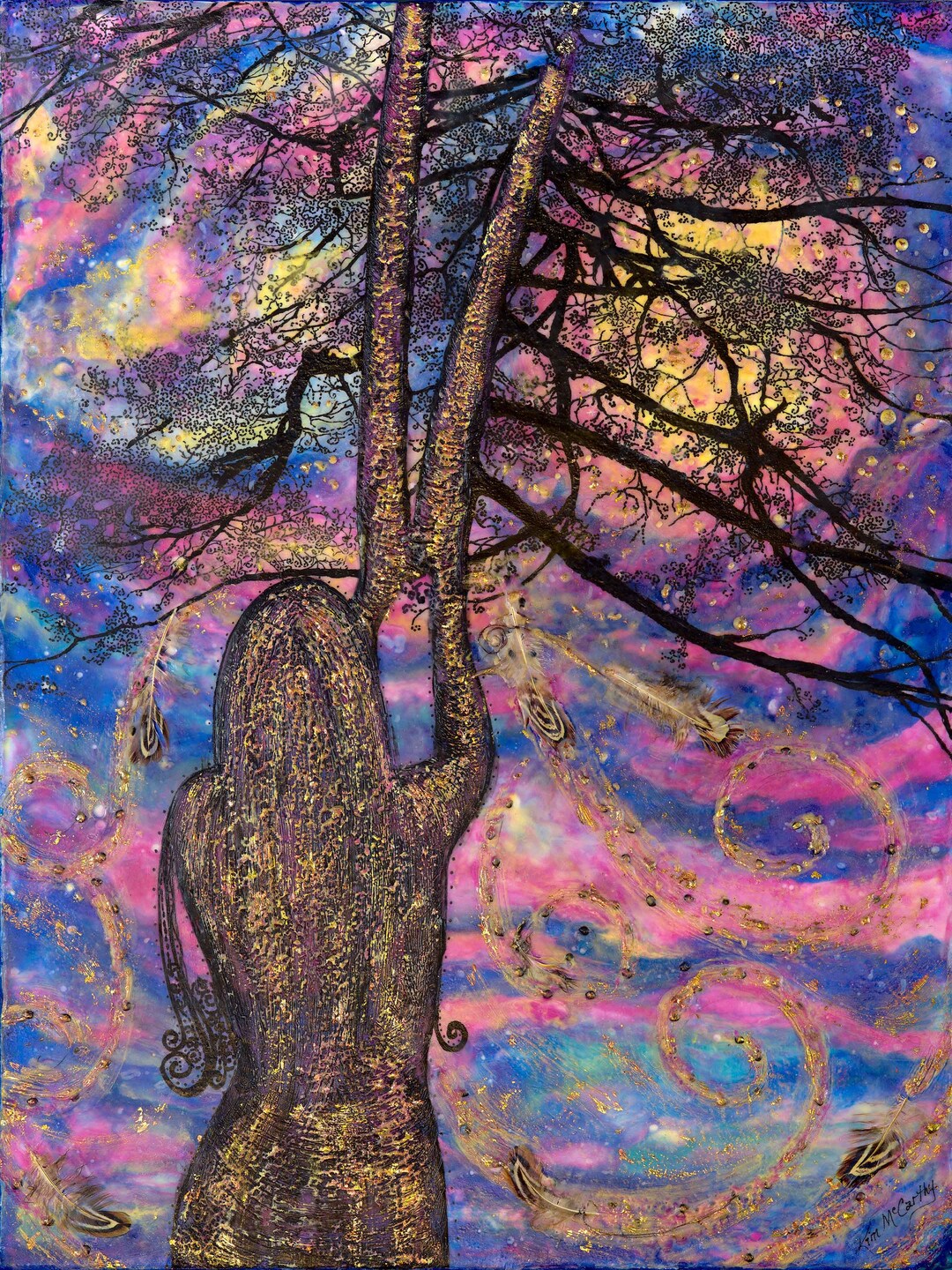 She Flourishes/art Print/ Limited Edition/she Rises/divine Feminine ...