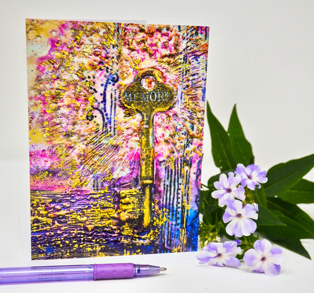 Memory Passages Art Card / Blank Card / Fine Art Card / - Etsy