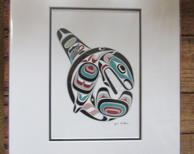 Coast Salish Moon Wall Art - Etsy Canada