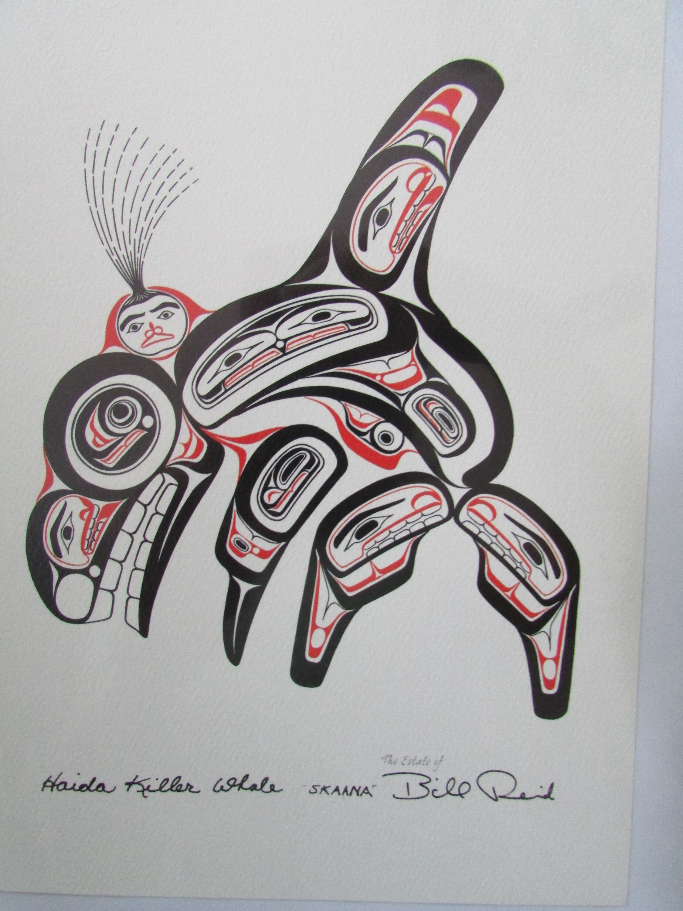 New Bill Reid Haida Gwaii Art Cards salmon killer Whale - Etsy UK