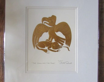 The Eagle and the Frog by Bill Reid Haida Artist - Etsy