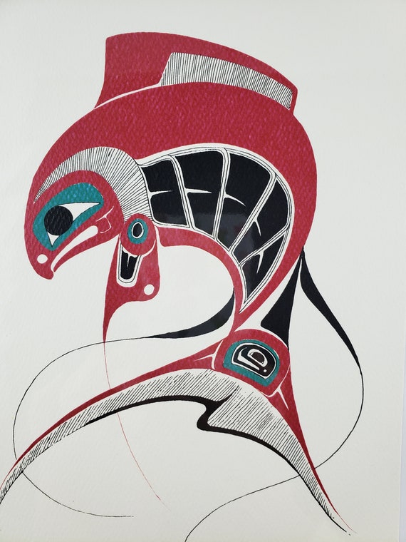 Inuit Salmon Art
