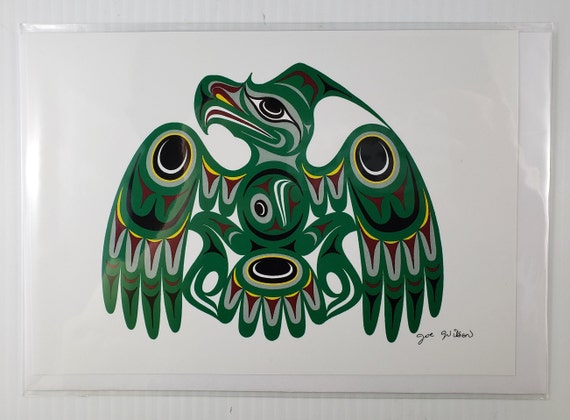 Indigenous Artist Joe Wilson Art Card With Envelope | Etsy