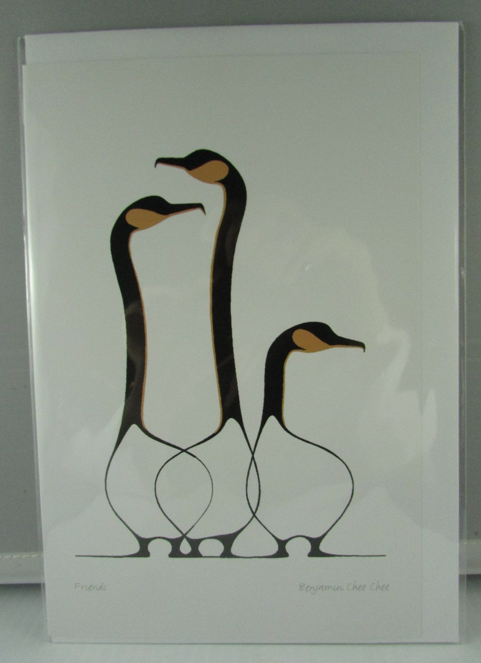 NEW friends Ojibway Artist Benjamin Chee Chee Art Card Comes With ...