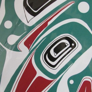 NEW Danny Dennis Tsimshain Native Artist "eagle" Art Card and Envelope ...