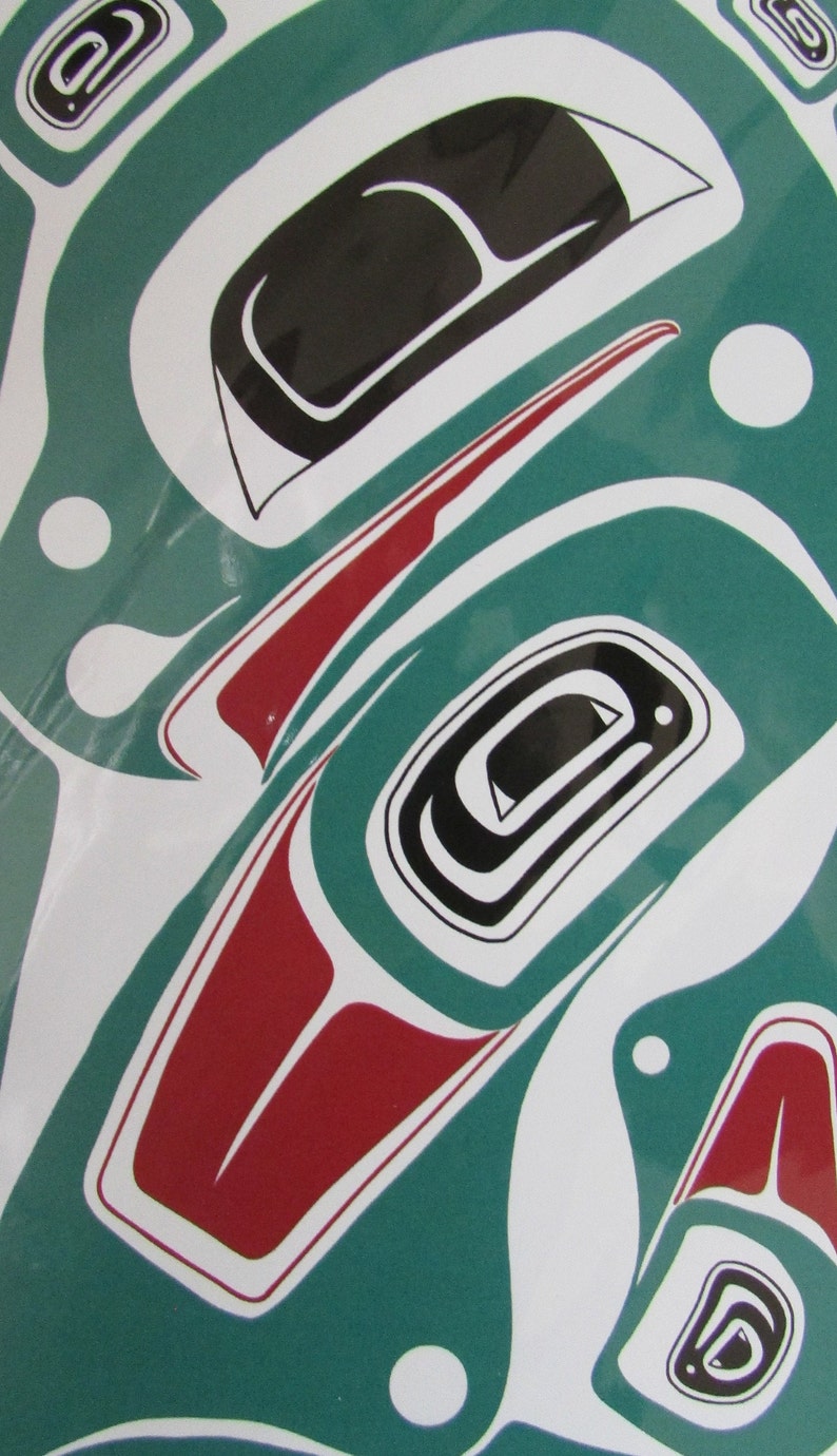 NEW Danny Dennis Tsimshain Native Artist "eagle" Art Card and Envelope ...