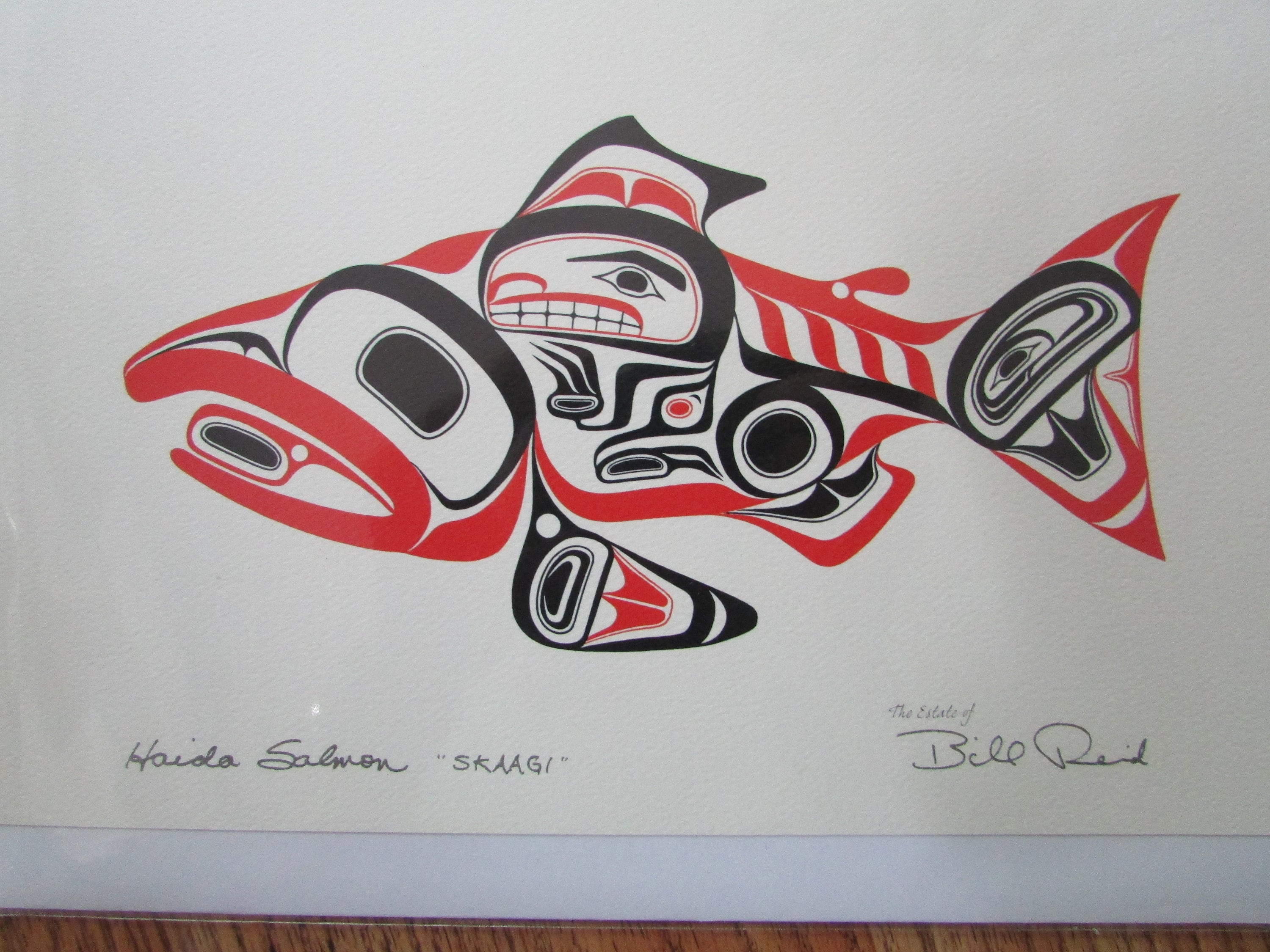 New Bill Reid Haida Gwaii Art Cards salmon killer Whale - Etsy UK
